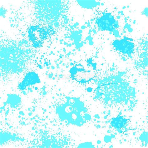 Seamless Background Blobs Of Paint Vector Illustration Stock Vector Illustration Of Retro
