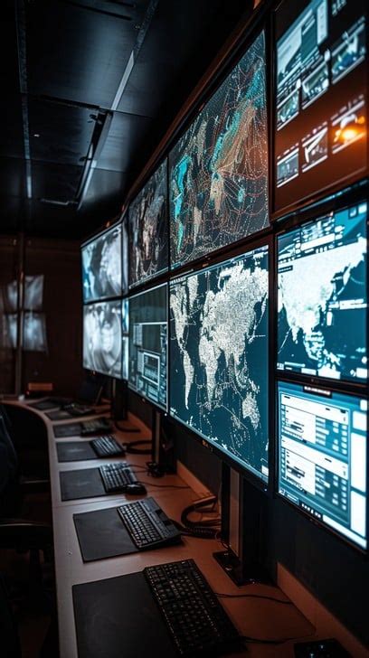 free command center operations image download at stockcake