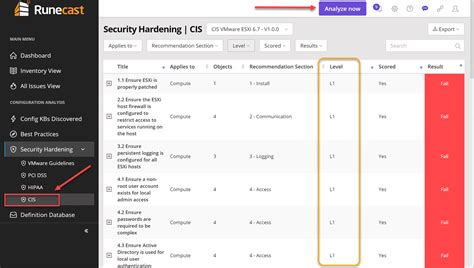 Cis Critical Security Controls Vmware Scan With Runecast 41 Virtualization Howto