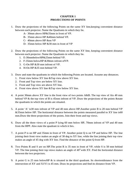 Caed Assignment Points And Lines Pdf Line Geometry Cartesian