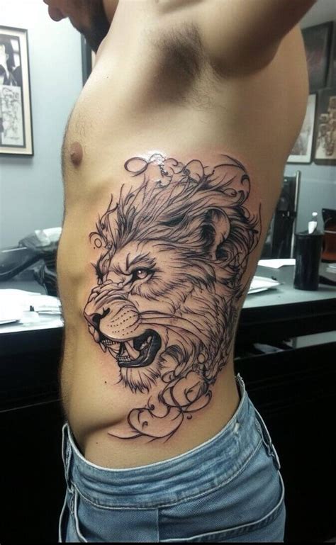 40 Cool Rib Tattoos For Guys