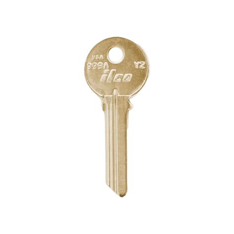 Ilco Y2 Br 6 Pin Yale Key Blank Brass Locksmith Keyless