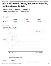 Understanding Reproductive Anatomy And Sexual Characteristics Course Hero