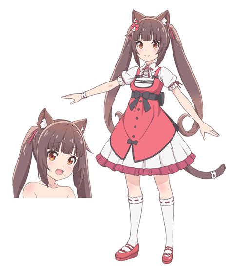 Safebooru 1girl Brown Eyes Brown Hair Chocola Sayori Nekopara