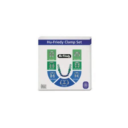 Hu Freidy Rubber Dams Clamps Set Of 7 Rubber Dam Clamps Rsc Set7