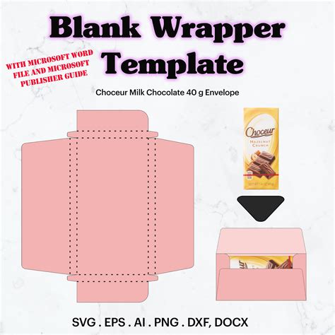 Personalised Chocolate Wrapper Printable Free Blank Candy Bar Wrapper Template Free Templates
