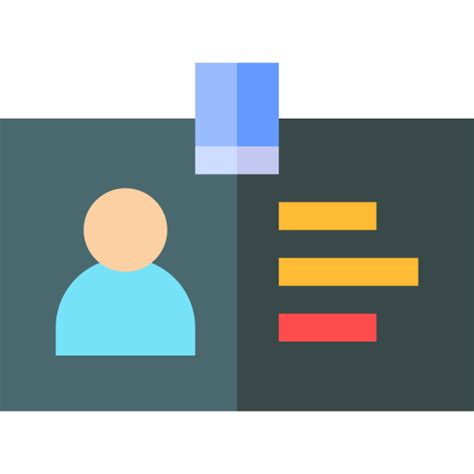 Press Pass Icon Basic Straight Flat