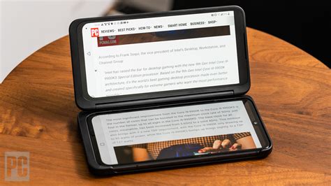 Lg G X Thinq Dual Screen Review Pcmag
