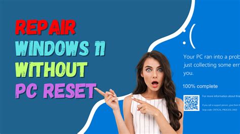 Repair Corrupted Windows 11 System Without A Pc Reset