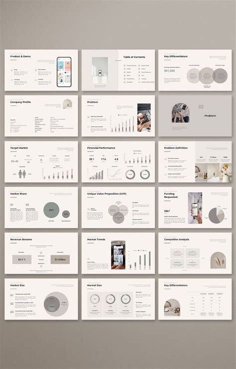 Canva Pitch Deck 템플릿 사업계획서
