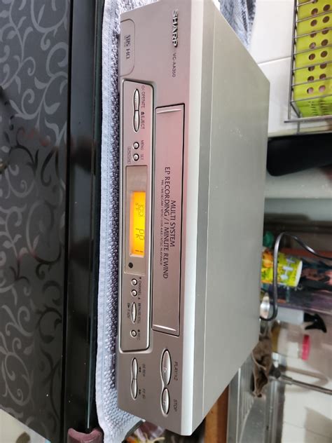 Sharp Vhs Player Tv And Home Appliances Tv And Entertainment