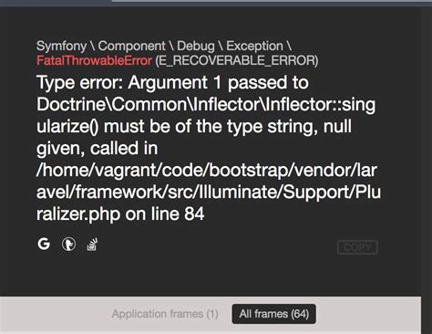 Laravel Filemanager Error When Accessing Laravel Filemanager