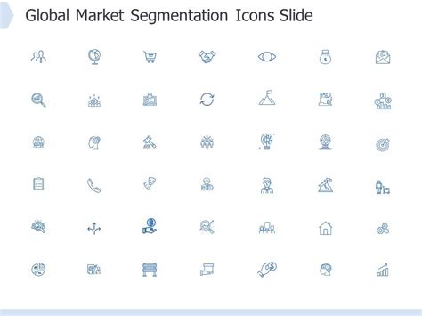 Global Market Segmentation Icons Slide Ppt PowerPoint Presentation Gallery Images PDF