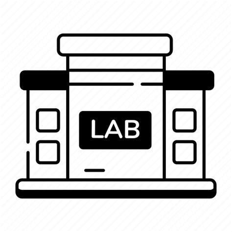 Science Center Lab Building Research Center Lab Laboratory Icon