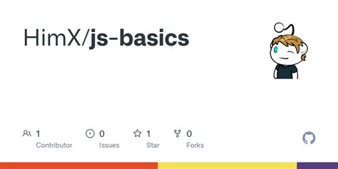 Github Himx Js Basics