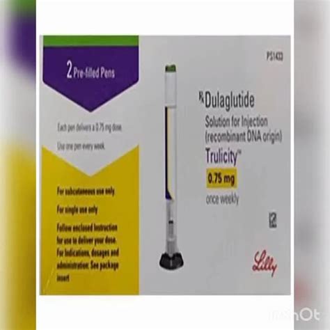 Trulicity Pen Injection 15 Mg Dulaglutide 15mg05ml At ₹ 2300box