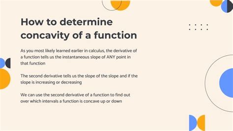 How To Determine Concavity Of A Function Google Slides