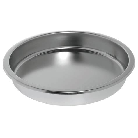 Hubert Induction Chafer Pan 6 1 3 Quart Round Stainless Steel 15 1 4