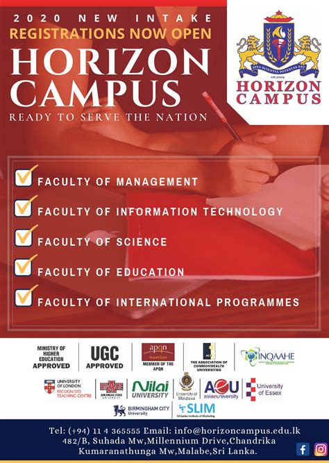 Horizon Campus Registrations Are Now On For Horizon