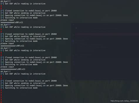 针对简单pwn溢出题的爆破 Csdn博客