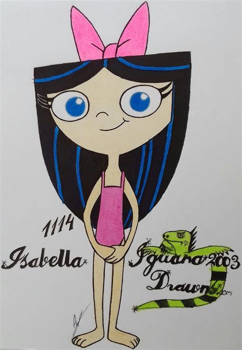 Isabella Garcia Shapiro Swimsuit N 1114 By Iguana2003drawings Ppg And
