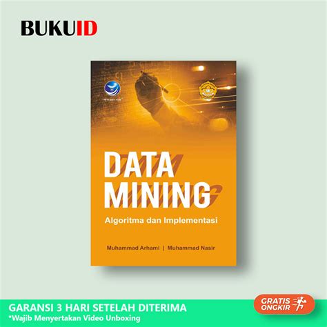 Jual Buku Data Mining Algoritma Dan Implementasi Original Shopee