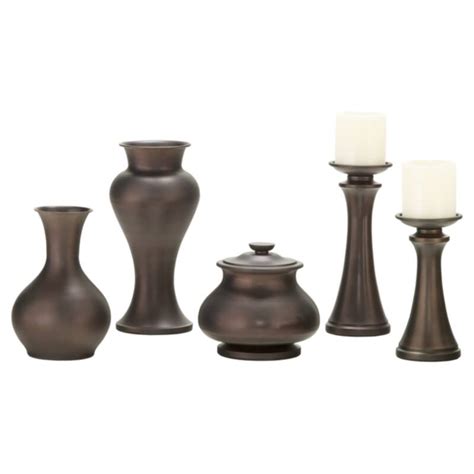 Nidra Brown Traditional Accessory Set 5 Piece Overstock 9083017