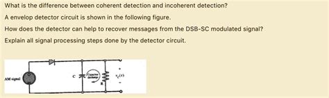 What Is The Difference Between Coherent Detection And Incoherent