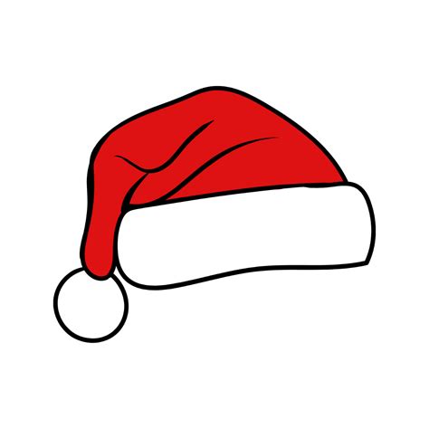 Free Santa Hat Vector Clipart Png Svg To Edit Online