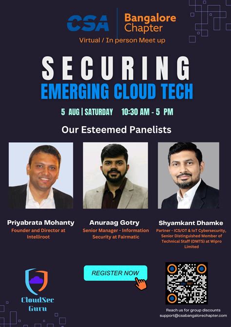 Cloudsecguru On Linkedin Csa Csabangalore Cloudsecurityalliance Csablrmonthly Cybersecurity…