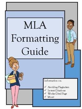 MLA Formatting Guide For Students By Les Work For Teachers TpT