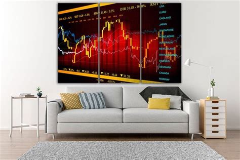 Trading Canvas Trading Print Stock Market Trading Wall Décor Etsy