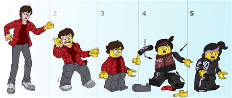 Comm Interchangeable Parts Lego Wyldstyle TF TG Weasyl