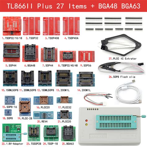 Originla XGECU TL II Plus Programmer Item V Minipro Universal TL Nand Flash AVR