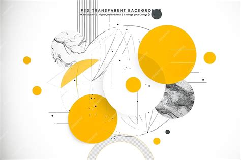 Premium Psd Abstract Wave Element For Design On Transparant Background