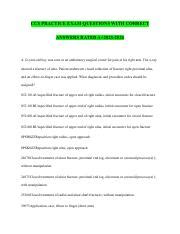Comprehensive CCS Practice Exam Questions With Answers Course Hero