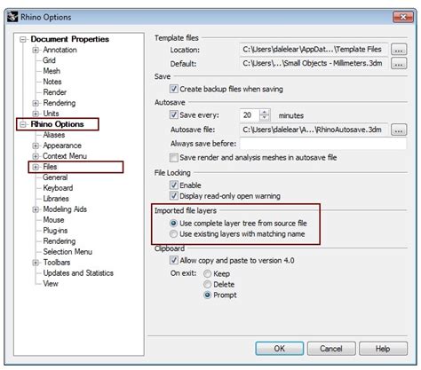 Rhino Layer Names And Trees Mcneel Wiki