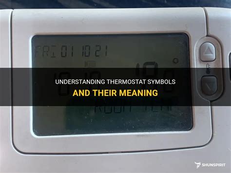 Understanding Thermostat Symbols And Their Meaning ShunSpirit