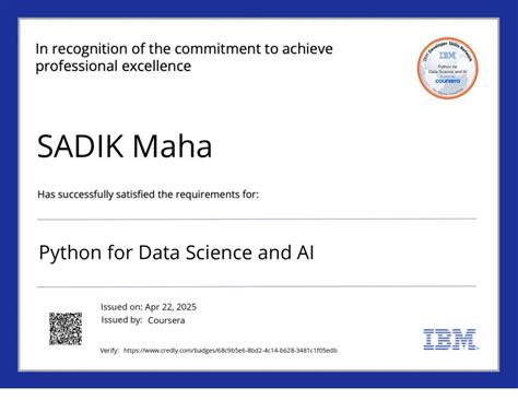 Python Datascience Artificialintelligence Machinelearning Coursera