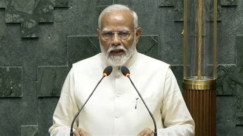 Pm Modi Takes Oath As Member Of Parliament Newly Elected Mps Follow