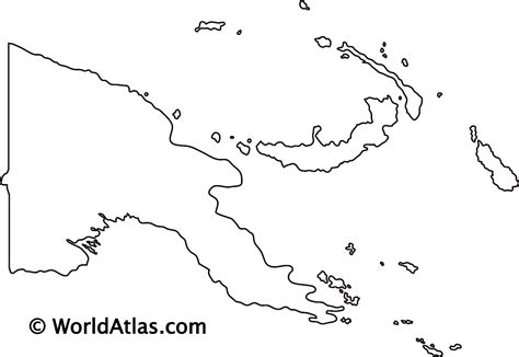 Mapas De Papúa Nueva Guinea Atlas Del Mundo