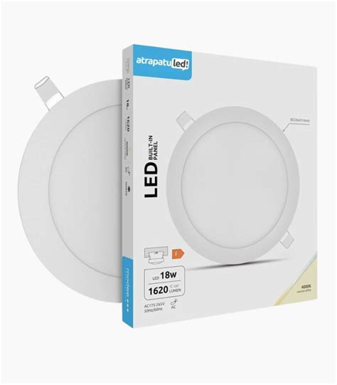 Downlight Led 18w Redondo Blanco