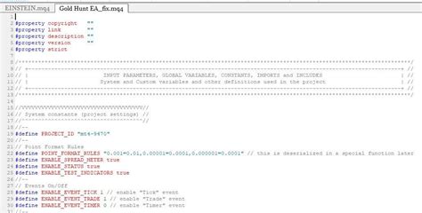 Gold Hunt MT V With Source Code MQ ForexStoreEA Net