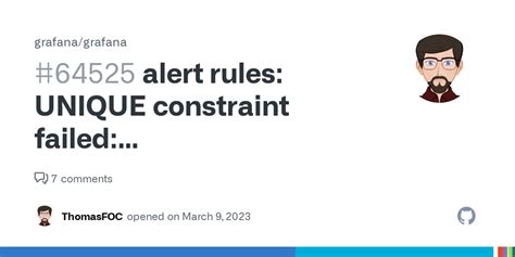 Alert Rules Unique Constraint Failed Id Dashboard