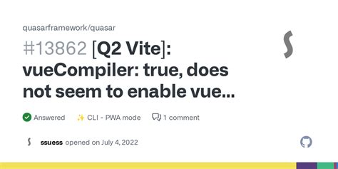 Q2 Vite Vuecompiler True Does Not Seem To Enable Vue Compiler
