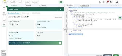 Deepak Katiyar On Linkedin Gfg160 Codingjourney Problemsolving Gfg