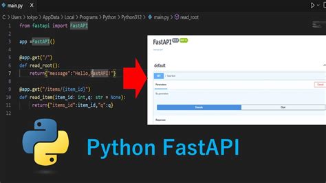 How To Create Fastapi In Python Youtube