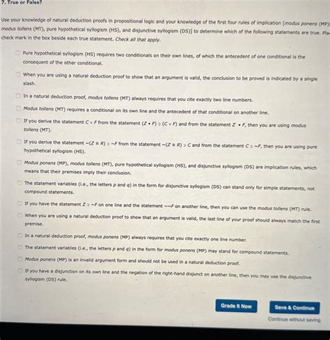 Use Your Knowledge Of Natural Deduction Proofs In