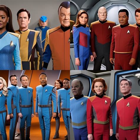 Crossover Between The Orville And Star Trek Ai Generated Artwork