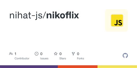 Github Nihat Js Nikoflix